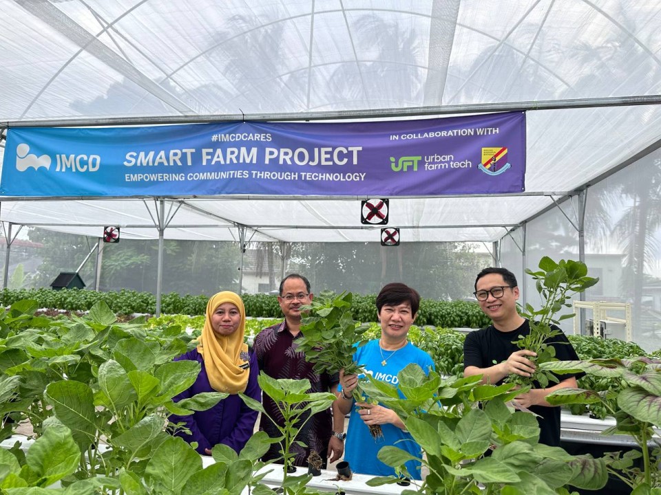 IMCD Malaysia launched the “Smart Farm Project” at Jalan Empat Primary School (JEPS) in ...